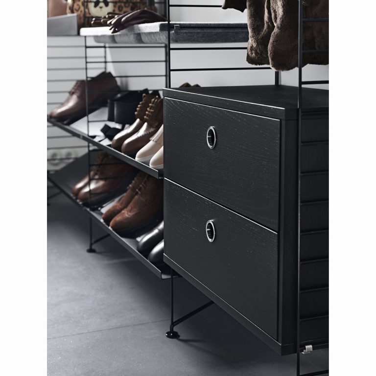 String Utomhus Fristående hylla l | Gösta Westerberg Möbel | Galvaniserad